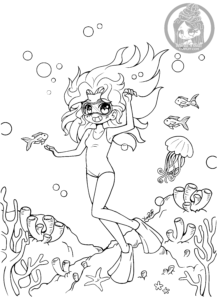 yam coloring pages