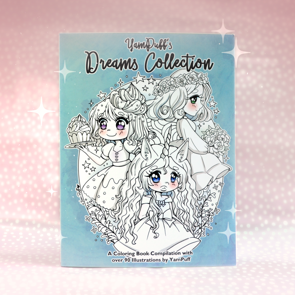YamPuff's Dreams Collection - A Digital Chibi Coloring Book